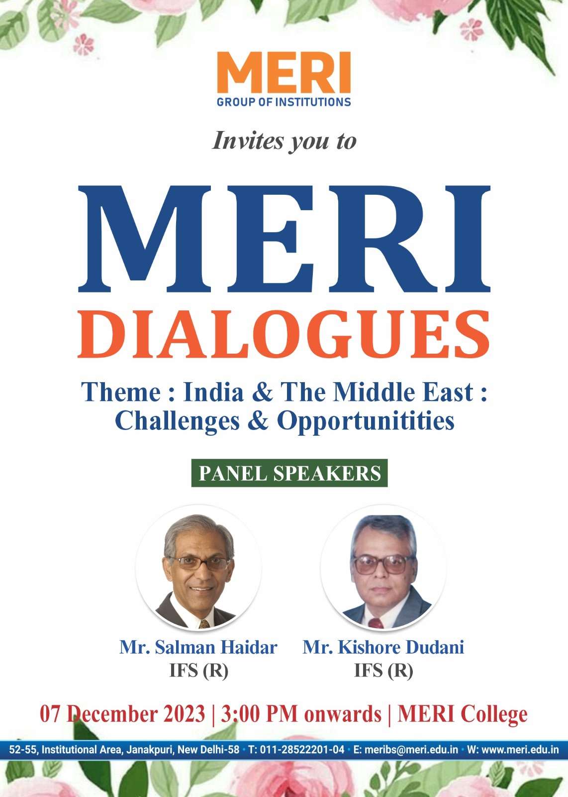 MERI Dialogues